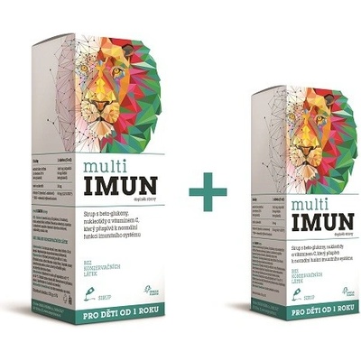 MultiIMUN Sirup 330 g + Sirup 150 ml - Heureka.cz