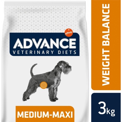 Advance Veterinary Diets Dog Weight Balance Medium/Maxi 3 kg od 528 Kč ...