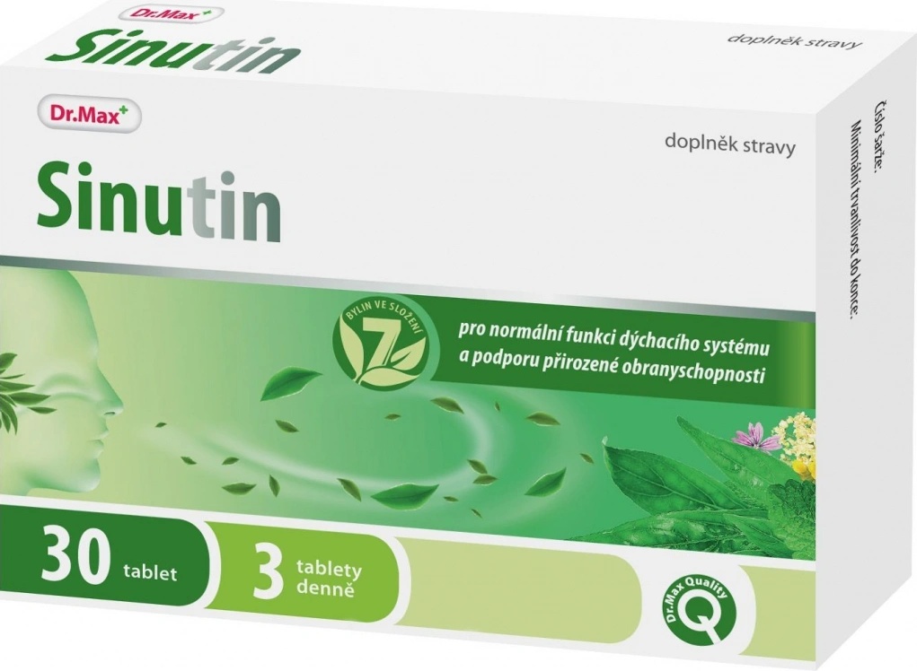 Dr.Max Sinutin 30 tablet od 139 Kč - Heureka.cz