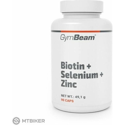 GymBeam Biotin + Selenium + Zinc 90 kapsúl od 6,99 € - Heureka.sk