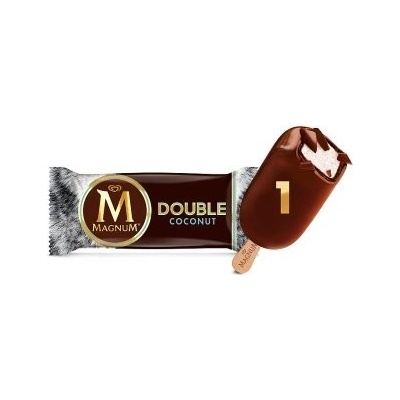 Magnum Double Coconut kokosová zmrzlina 88ml - Heureka.cz