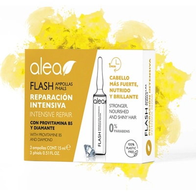 Alea Flash ampule pro poškozené vlasy 3 x 15 ml od 659 Kč - Heureka.cz