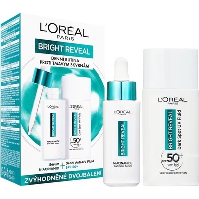L´Oréal Paris Bright Reveal Dark Spot UV Fluid SPF50+ denní pleťový ...