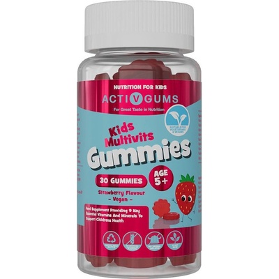 Activ Gums Kids Multivits 30 gummies od 127 Kč - Heureka.cz