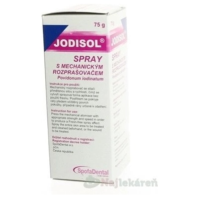 Jodisol sprej 75 g od 3,2 € - Heureka.sk