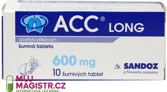 ACC LONG POR 600MG TBL EFF 20 od 190 Kč - Heureka.cz