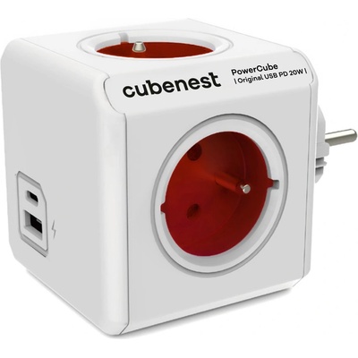Cubenest PowerCube Original USB A+C PD 20 W červená od 329 Kč - Heureka.cz