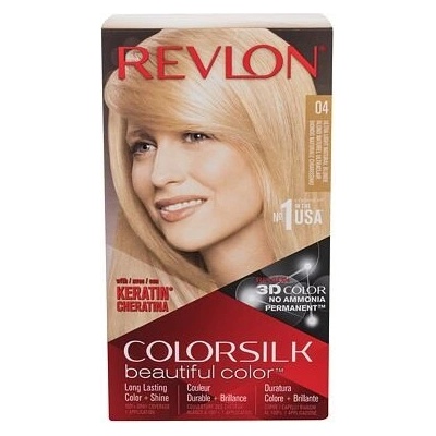 Revlon Colorsilk Beautiful Color 04 Ultra Light Natural Blonde - Heureka.cz