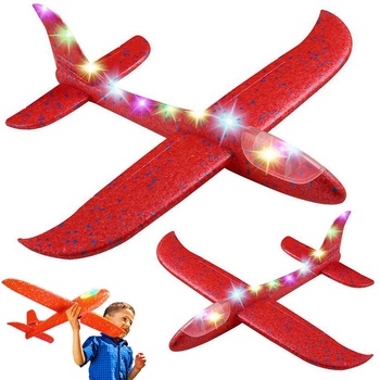Verk 18218 Polystyrénové svietiace hádzacie lietadlo 47 cm LED - Heureka.sk