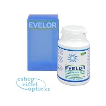 Evelor Resveratrol 50 mg 90 tablet od 466 Kč - Heureka.cz
