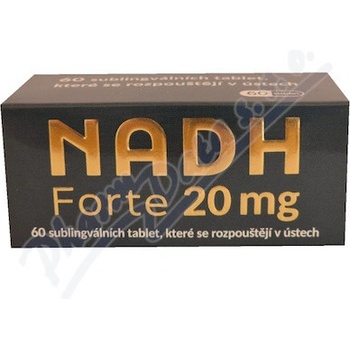 NADH Forte 20mg sublingvální 60 tablet - Heureka.cz