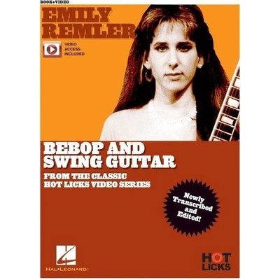 Emily Remler Bebop and Swing Guitar Instructional Book noty, tabulatury ...