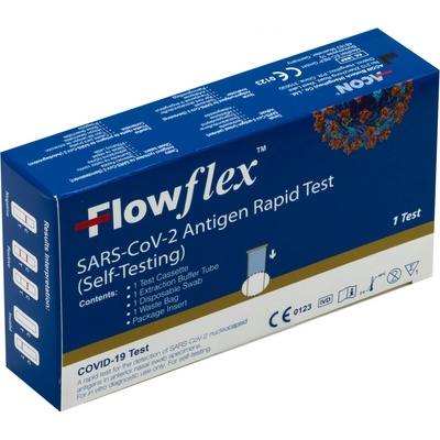 Acon Biotech Hangzhou Flowflex SARS-CoV-2 Antigen Rapid Test 1 ks od 35 ...