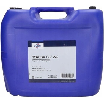 Fuchs Renolin CLP 220 20 l - Heureka.sk