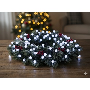 CHOMIK LED SVETIELKA CHERRY BALL 200L STUDENÁ BIELA, DL. 3 + 16 M *9973 ...