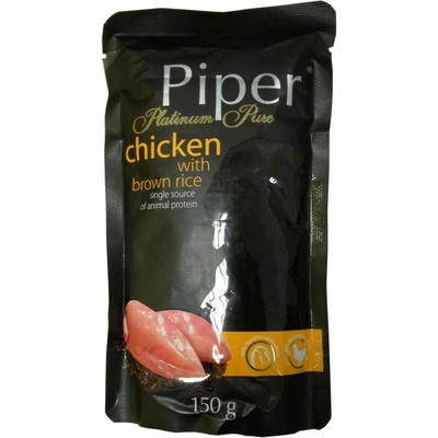Piper Platinum Pure kuře a hnědá rýže 150 g od 38 Kč - Heureka.cz