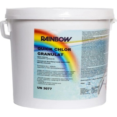 RAINBOW Quick Chlor ŠOK Granulát 5KG - Heureka.cz