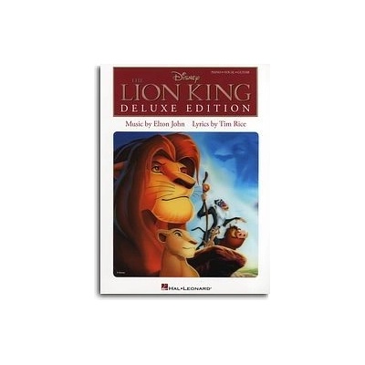 Elton John/Tim Rice The Lion King Lví král Deluxe Edition noty, akordy ...