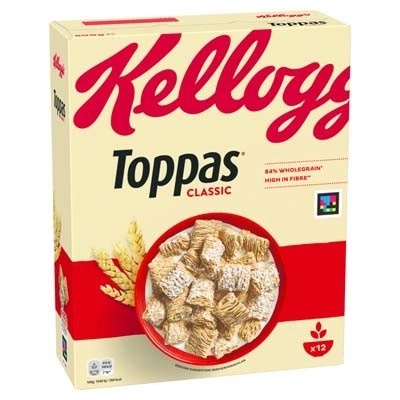 Kellogg's Toppas Classic 500 g od 179 Kč - Heureka.cz
