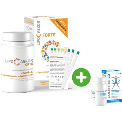 LIPO C ASKOR FORTE 120 kapsúl + darček COLENTER LD 120 kapsúl - Heureka.sk