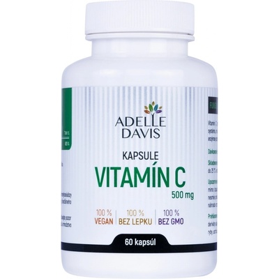 Adelle Davis Vitamín C 500 mg 60 kapsúl od 3,91 € - Heureka.sk