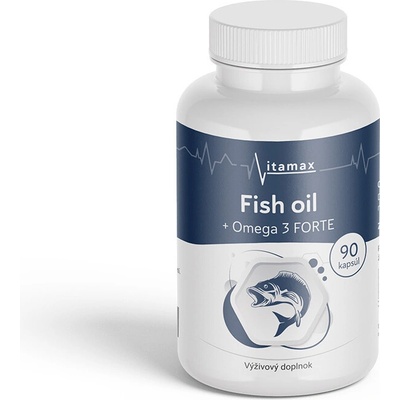 VitaMAX Fish oil + Omega 3 33/22 FORTE 90 kapsúl od 9,9 € - Heureka.sk