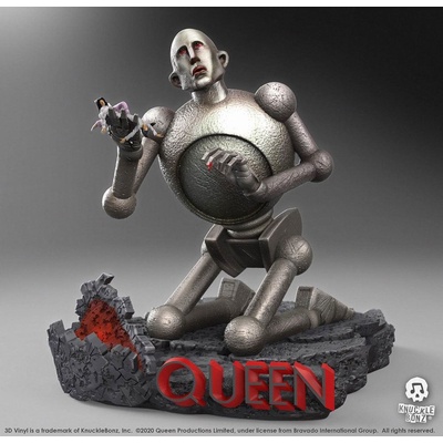 KnuckleBonz Queen 3D Statue Queen Robot News of the World - Heureka.cz