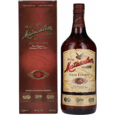 Matusalem Gran Reserva 40% 15y 1 l (kartón) - Heureka.sk