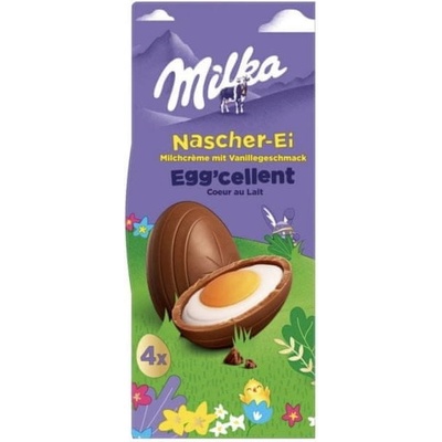 Milka Nascher- Vajíčka 4 x 31 g - Heureka.cz