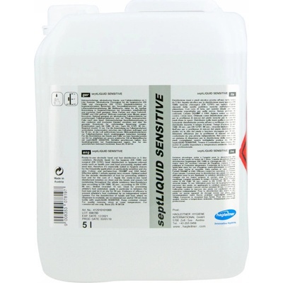 Hagleitner septLIQUID SENSITIVE dezinfekce rukou 5 l - Heureka.cz