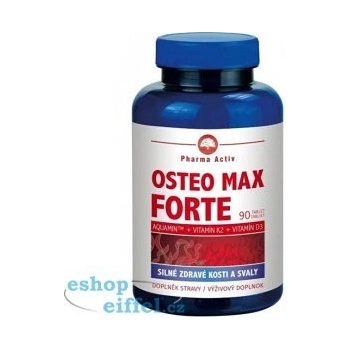 Osteo Max Forte 1200 mg +K2+D3 90 tablet od 209 Kč - Heureka.cz