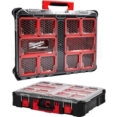 MILWAUKEE 4932464082 organizer PACKOUT IP65,10 samostatných boxů od 55 ...