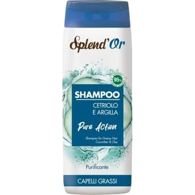 Shampoo Cetriolo E Argilla Pure Action vlasový šampon s okurkou a jílem ...