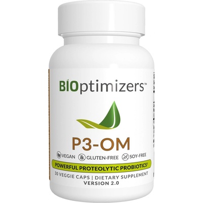 BiOptimizers Prebiotikum a probiotikum P3-OM 30 ks - Heureka.cz