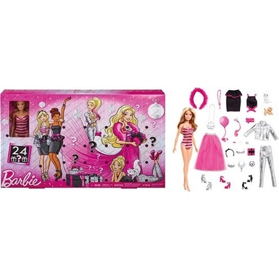 Mattel Barbie adventní kalendář GFF61 - Heureka.cz