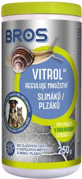 Bros VITROL na slimáky 1 kg od 249 Kč - Heureka.cz