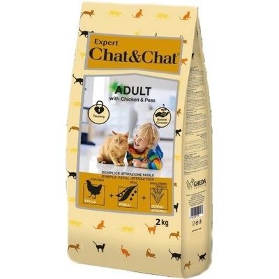 Chat & Chatrt Adult Chicken & Peas 2 kg od 98 Kč - Heureka.cz