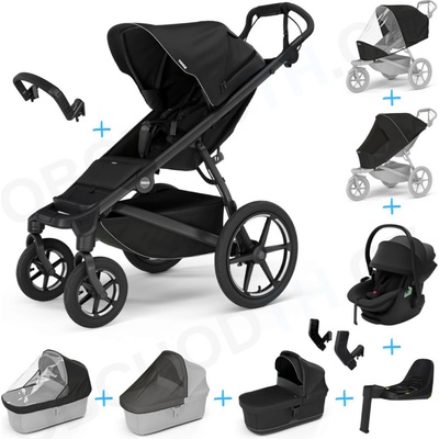 Thule Set 10v1 Thule Urban Glide 4-wheel Black 2024 + madlo+vanička ...