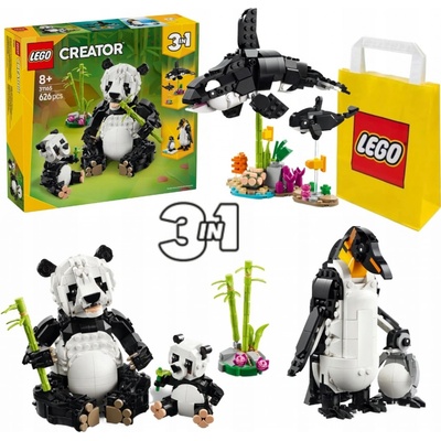 LEGO® Creator 59065 Divoká zvířata: Rodina Pand - Heureka.cz