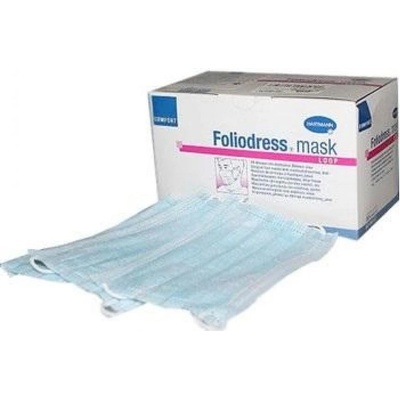 PAUL HARTMANN AG Foliodress Mask Loop Comfort modrá 50ks - Heureka.cz