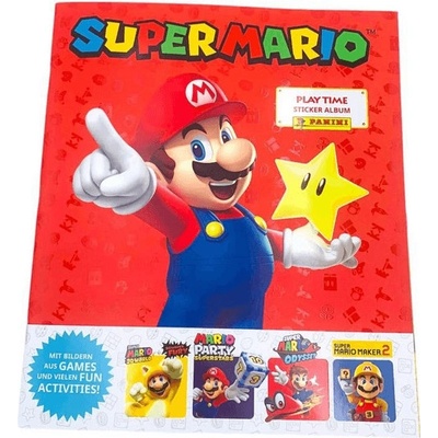 Panini Super Mario album na samolepky DE - Heureka.cz