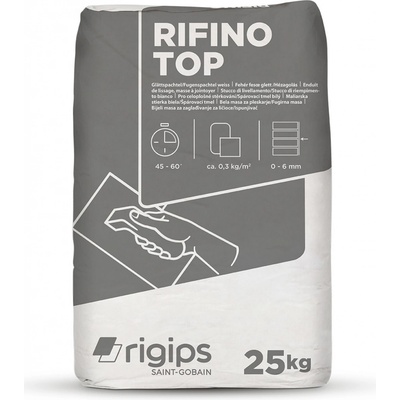RIGIPS Rifino Top Tmel 25kg od 969 Kč - Heureka.cz
