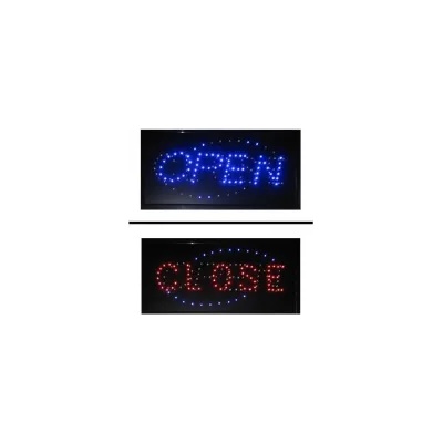 LED, рекламна табела, вътрешен монтаж, 500x250, OPEN, CLOSE (LED-OPEN ...