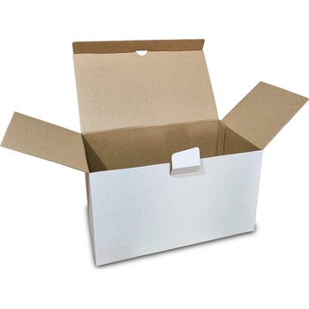 Fefco Kartónové krabice 0215 170 x 95 x 135 mm 3VVL biela-hnedá od 10 ...