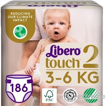 Libero Touch Jumbo nohavice 3-6 kg Newborn 2 186 ks od 37,99 € - Heureka.sk