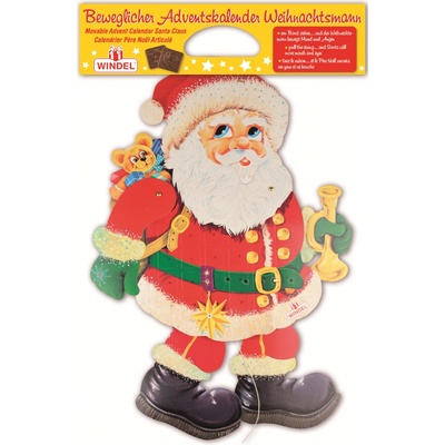 Windel Adventní kalendář Pohyblivý Santa 75g - Heureka.cz