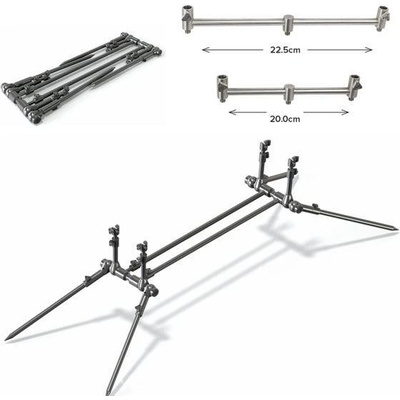 Carp Spirit INOX Rod Pod 2 stojan a 2 hrazdy - Heureka.cz