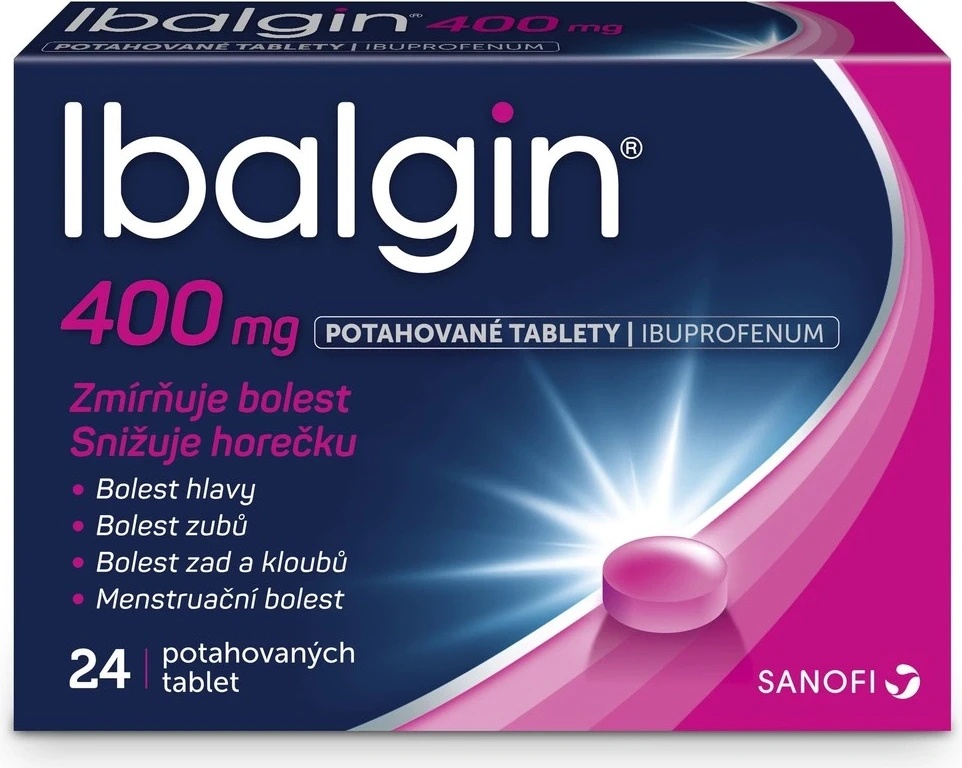 IBALGIN 400MG TBL FLM 96 od 149 Kč - Heureka.cz