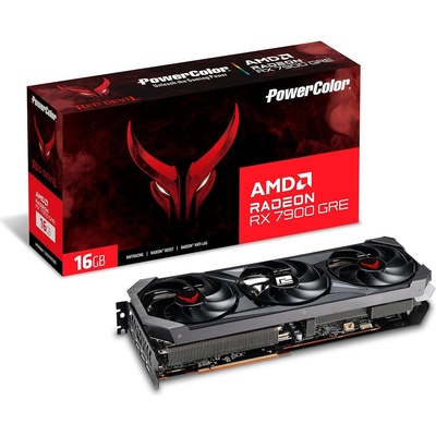 PowerColor Radeon RX 7900 GRE RED DEVIL OC 16GB GDDR6 256bit (RX7900GRE ...