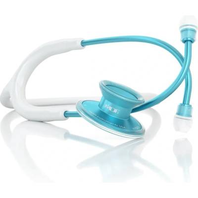 MDF 747XP Acoustica Deluxe Lightweight Dual Head - White/Light Blue ...